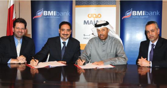 BMI Bank signs BD 5 million Murabaha Financing Agreement with Majaal ...